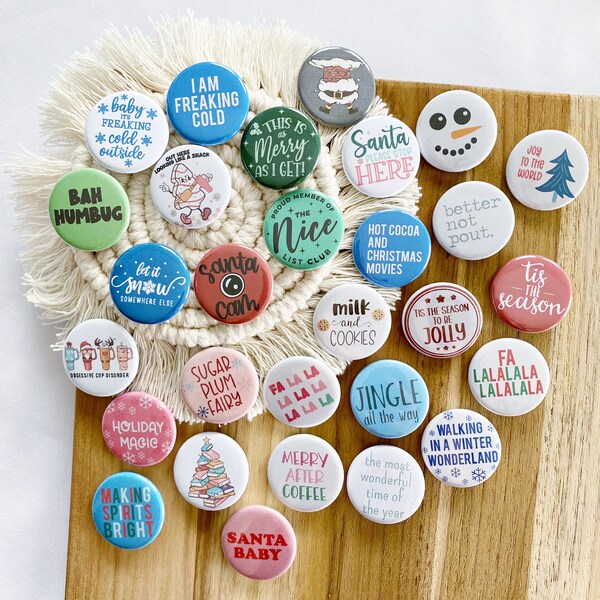 Pinback Button Set - Etsy