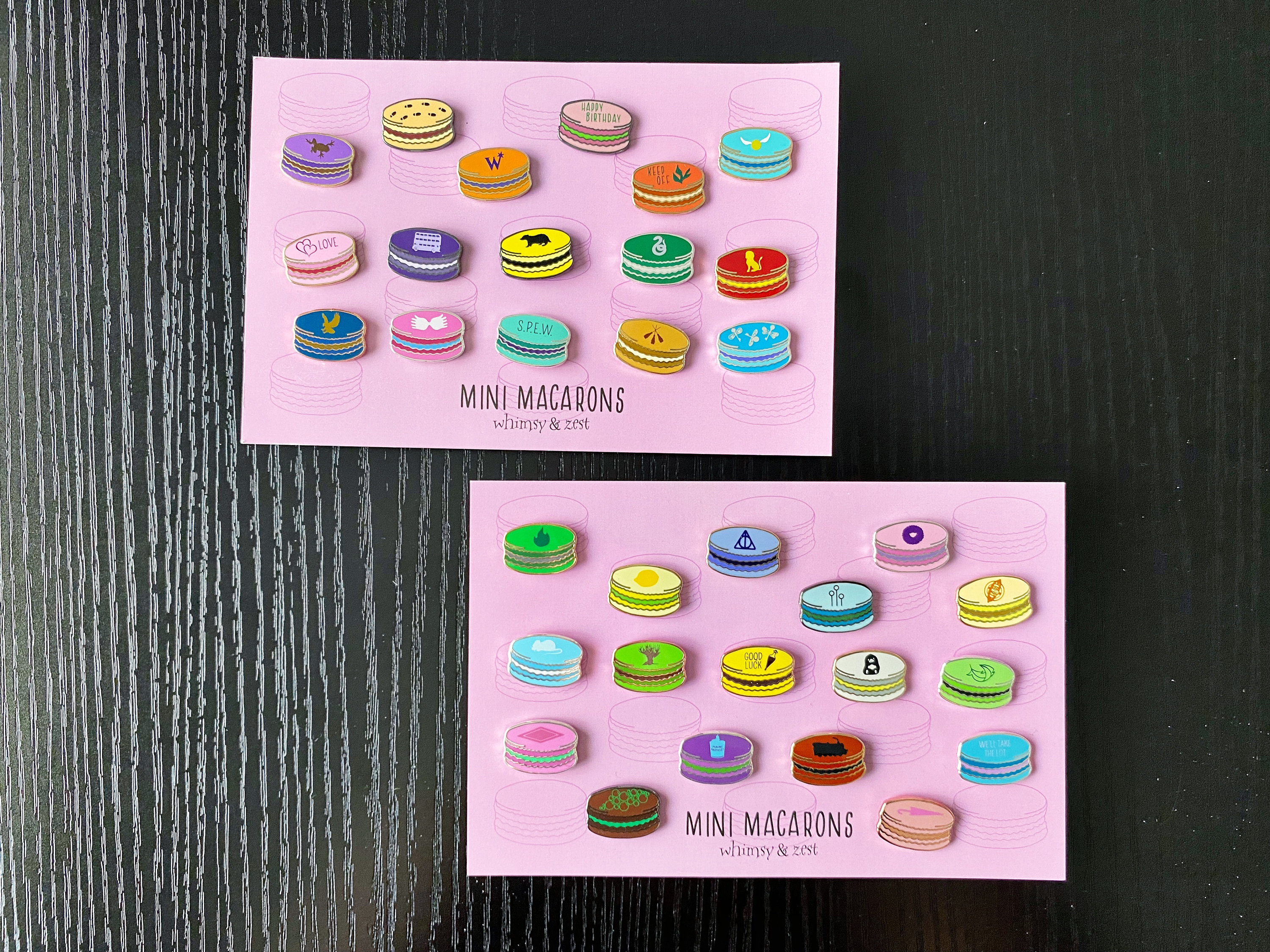 Mini Macaron Enamel Pins - Etsy Denmark
