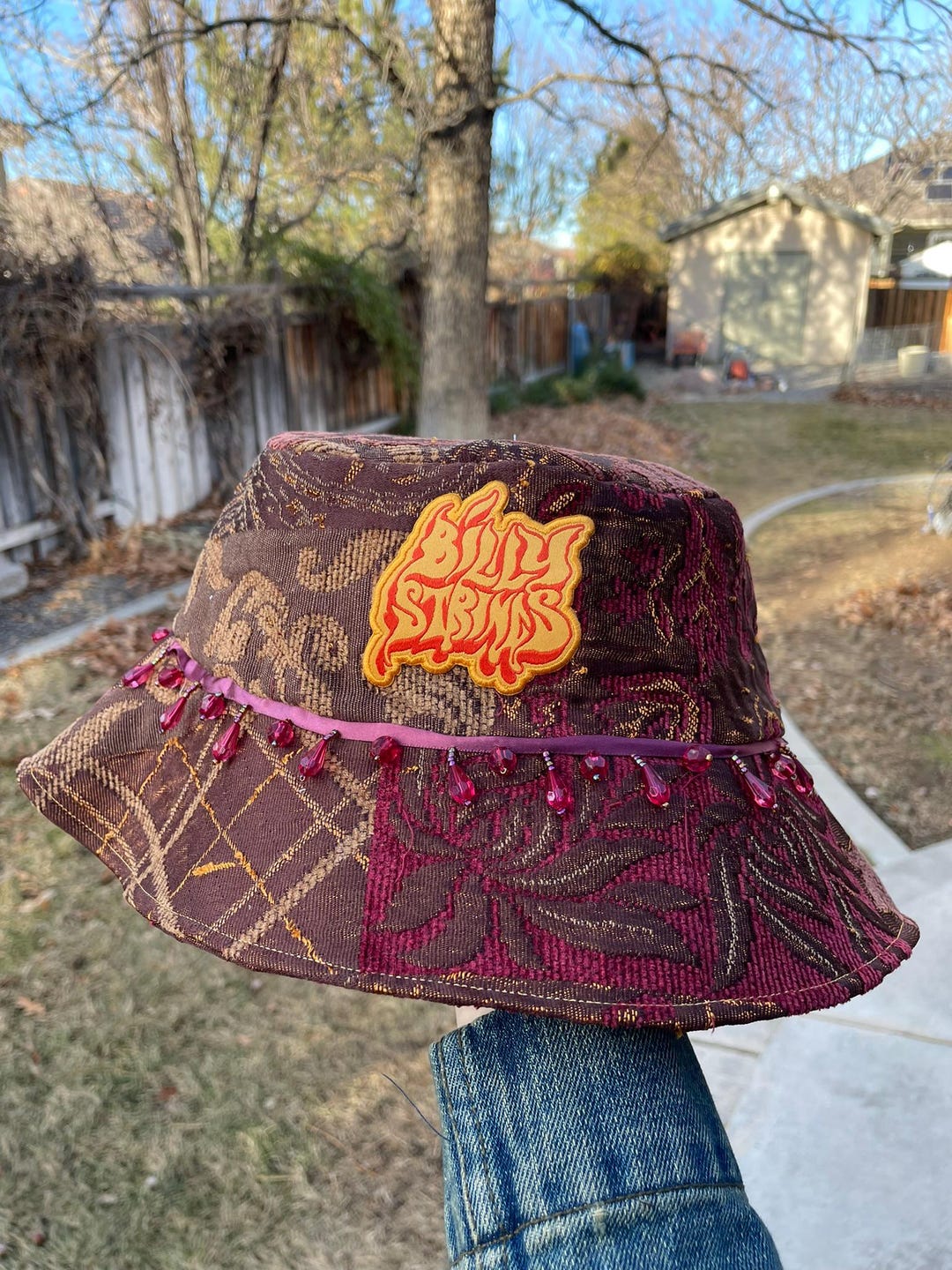 Billy Strings Adorned Bucket Hat - Etsy