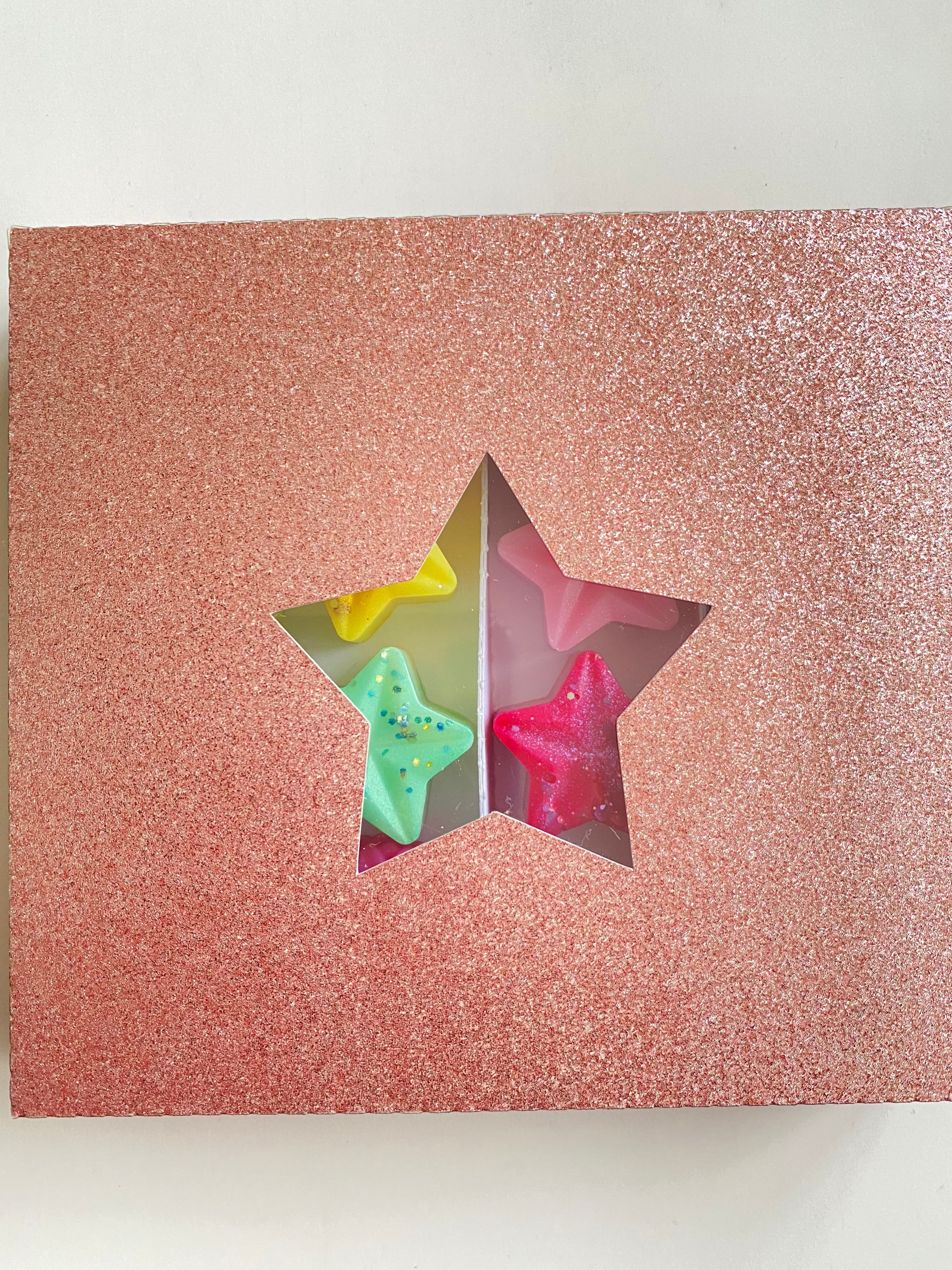 Pink Glitter Box of Mini Snap Bars - Etsy.de