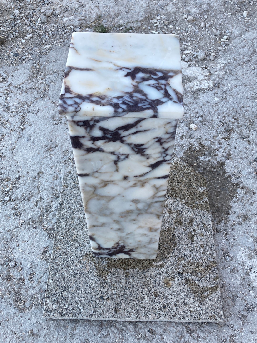 Calacatta Viola Marble Table end Table side Table coffe - Etsy