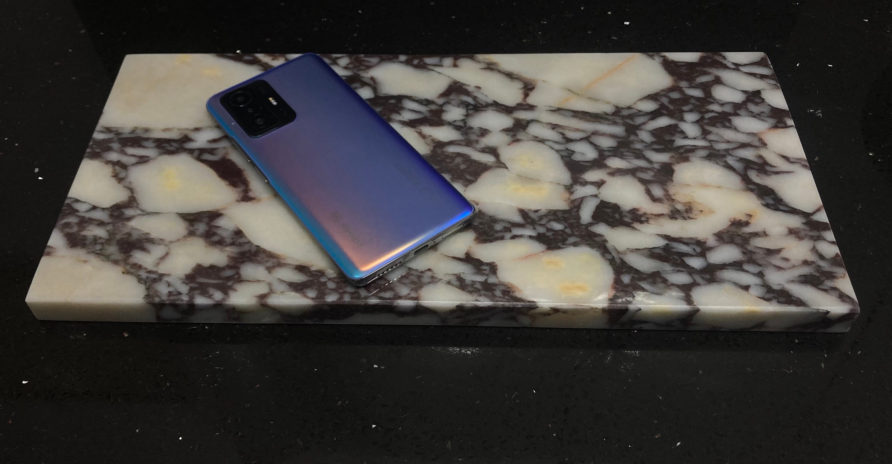 Calacatta Viola Marble Tray decorative Tray-home Living-stone Tray-gift ...