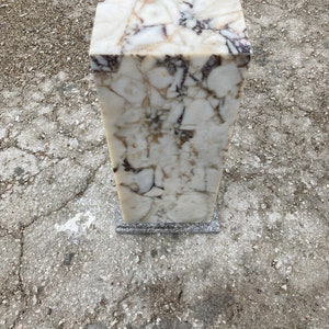 Cube Made of Real Calacatta Viola Stone -vip Marble Coffee Table ...