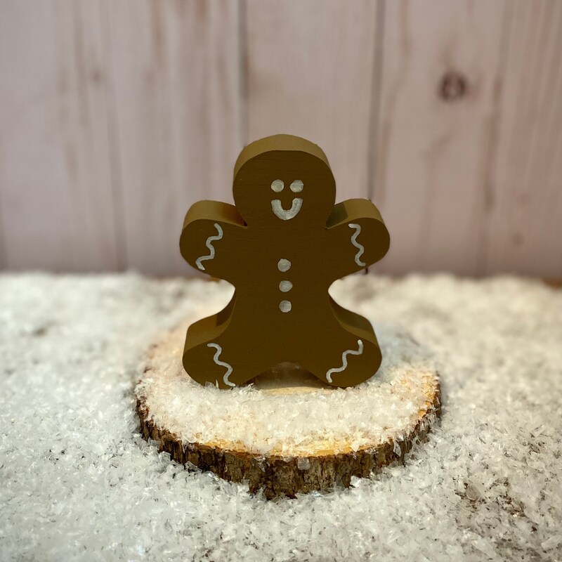 Wood Gingerbread Man - Etsy