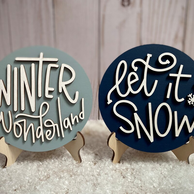 Winter Wood Sign - Etsy