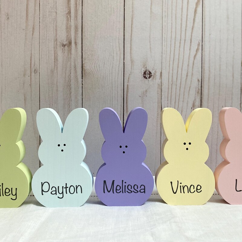 Personalized Peep Wood - Etsy
