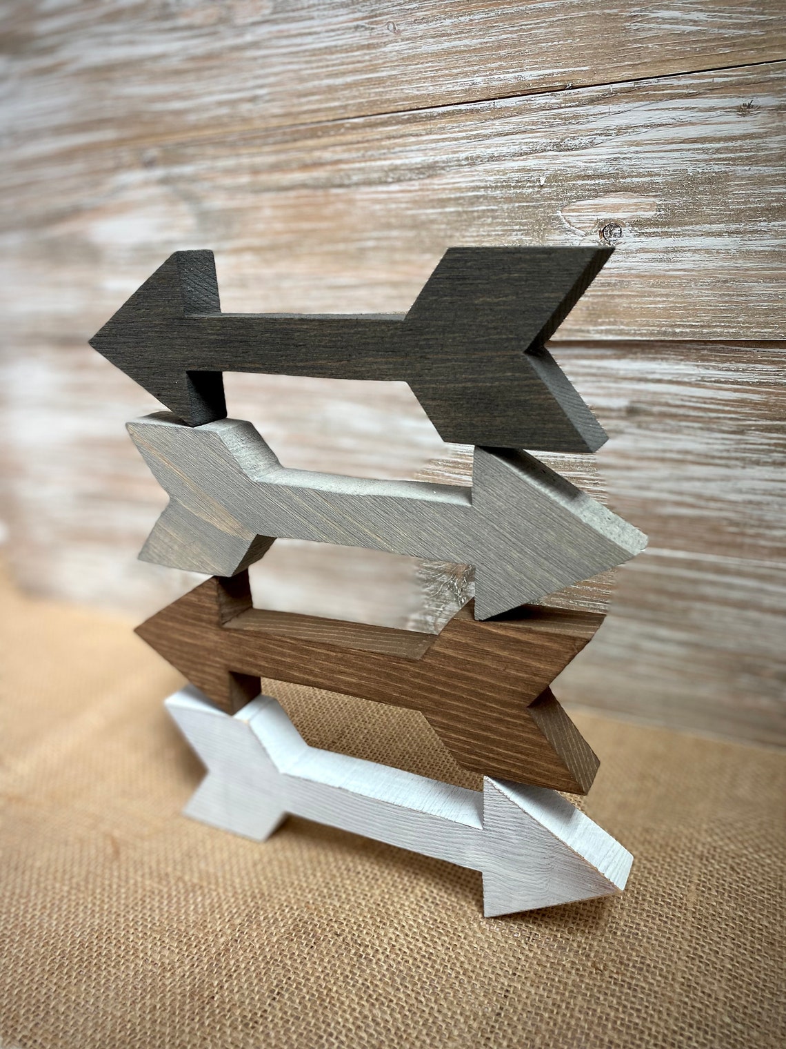 Arrow - Rustic Wood Arrows - Farmhouse Tiered Tray Decor - Primitive ...