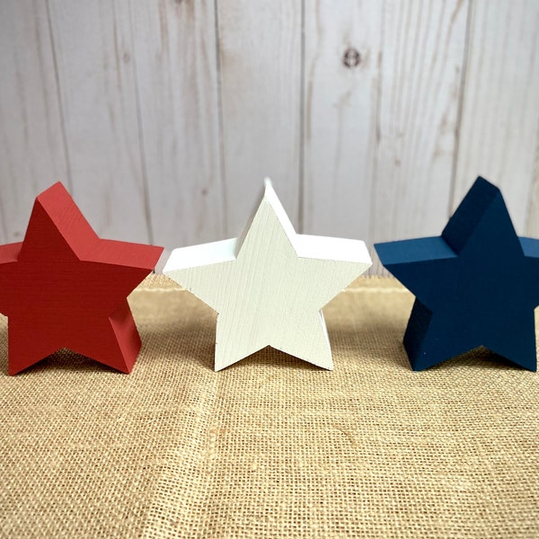 Wood Stars - Etsy
