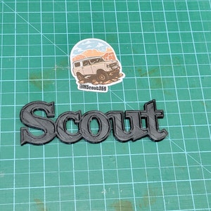 International Scout II 3D Printed Replacement Badge, Emblem PETG - Etsy
