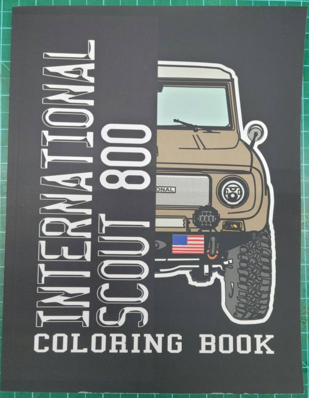 International Scout Coloring Book, Digital Download, Scout 800, 4x4 - Etsy