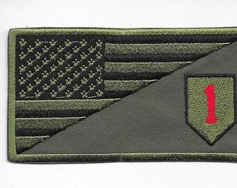 Big Red One Army Patch - Etsy
