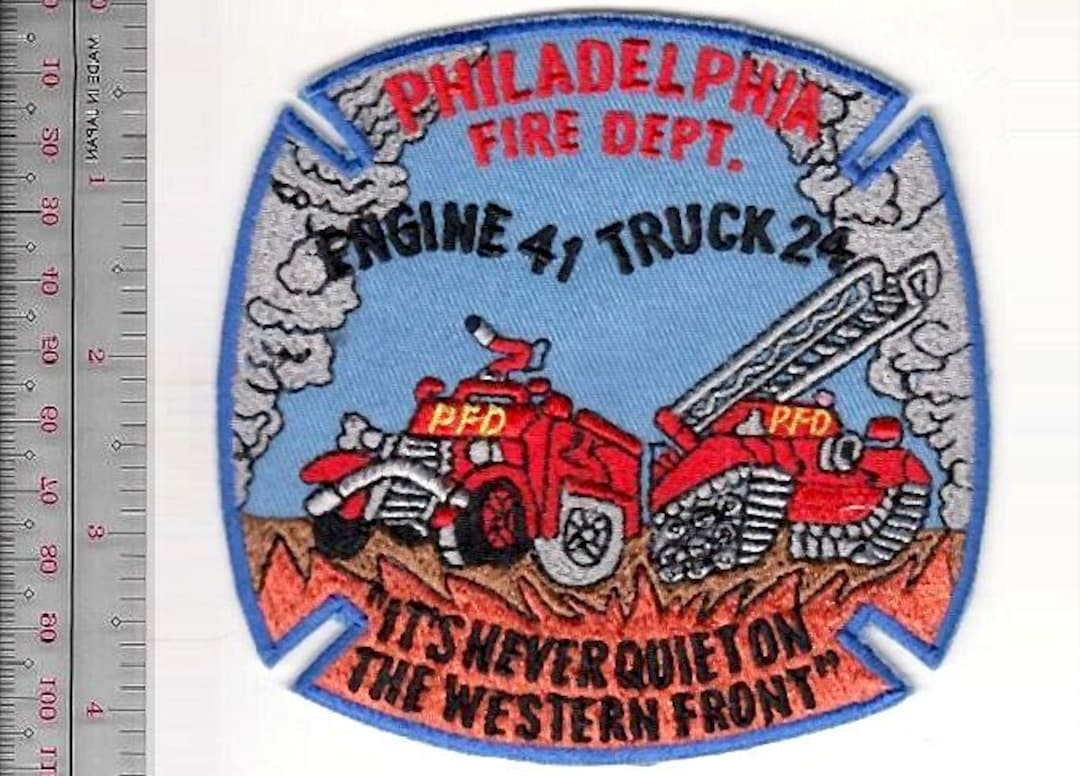 Philadelphia Fire Department Fire Engine 41, Truck 24 West Philly ...