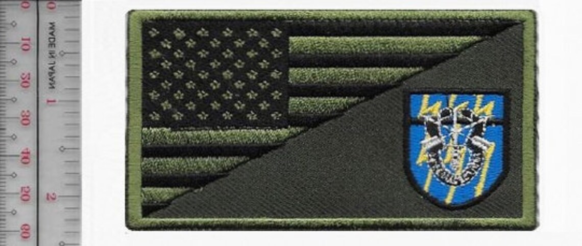 US Army 12th Special Forces Group Airborne Green Beret Patch - Etsy