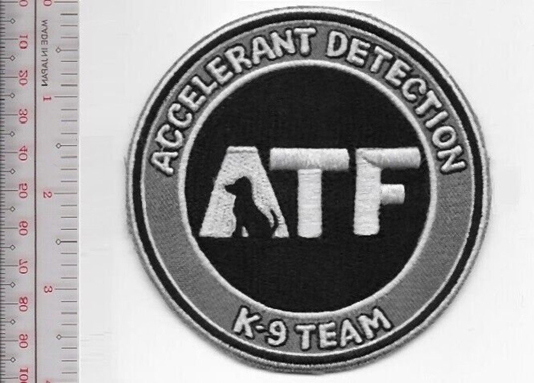 K-9 Police ATF Accelerant Detection Canine Team Officer & Dog Unit ...
