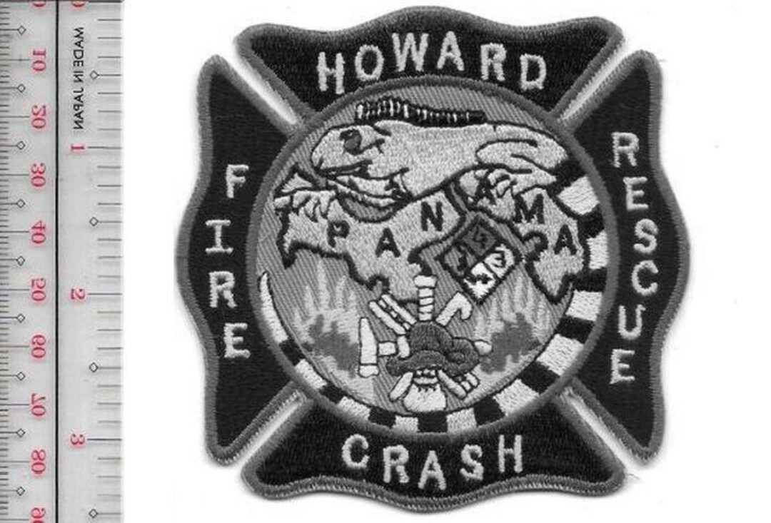 US Air Force USAF Canal Zone Howard Air Force Base Fire, Crash & Rescue ...