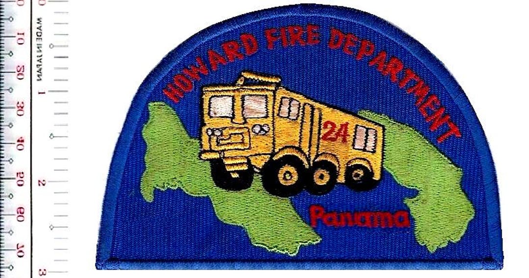 US Air Force USAF Howard AF Base Fire Department Canal Zone, Panama ...