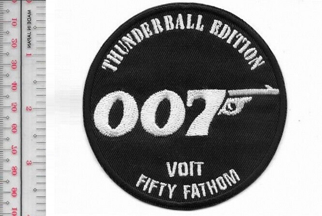 SCUBA Diving USA AMF Voit Fifty Fathom James Bond 007 Promo Patch - Etsy