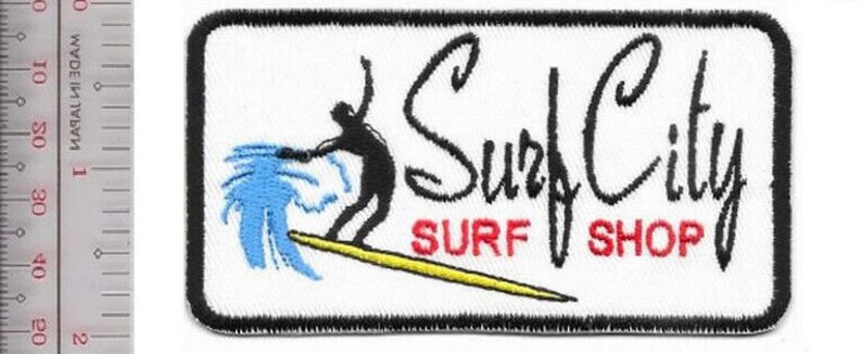Vintage Surfing North Carolina Surf City Surf Shop Patch - Etsy