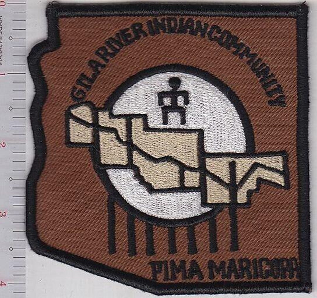 Indian Tribal Seal Arizona Gila River Indian Community Pima-miracopa - Etsy