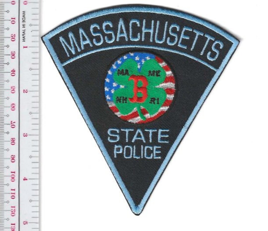 Massachusetts State Police & JTTF New England FBI Boston Office Patch ...