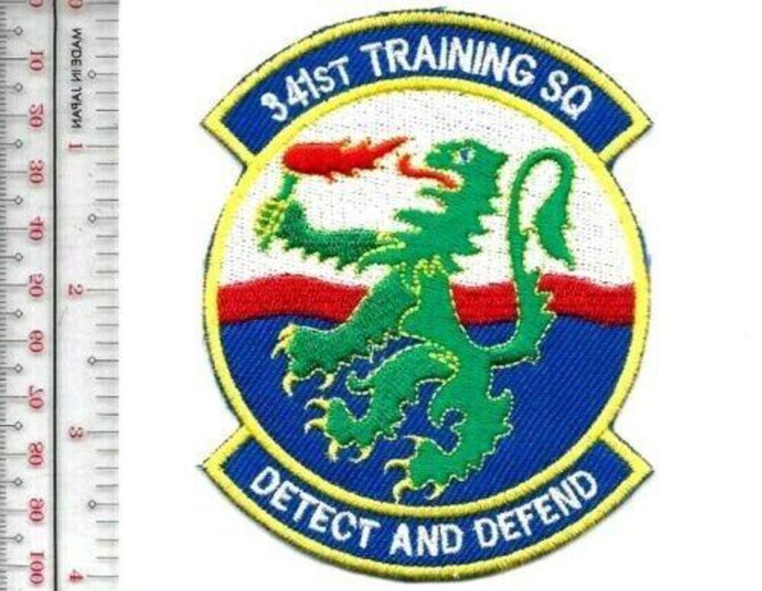US Air Force USAF 341st Training Squadron Lackland Air Force Base Patch - Etsy