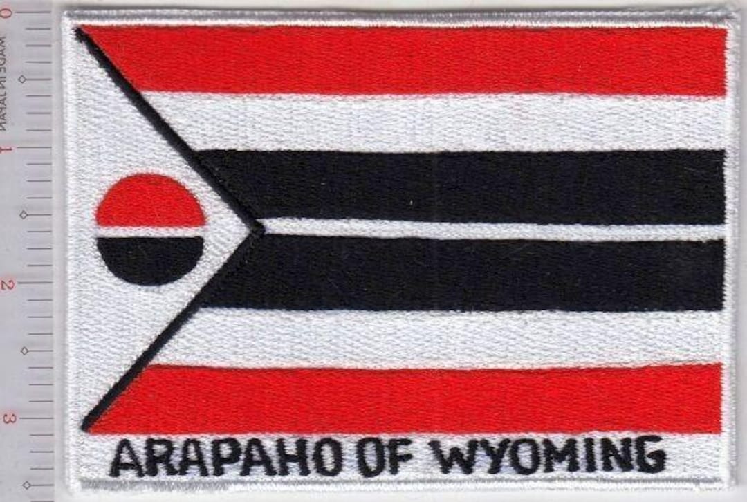 Ameriacan Indian Tribe Flag Wyoming Arapaho Wind River Reservation ...
