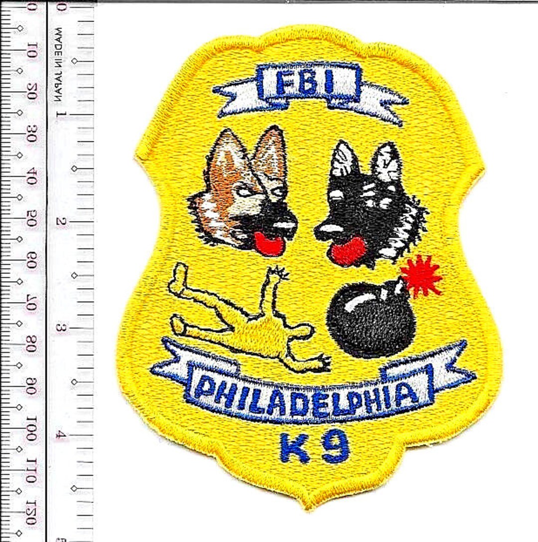 K-9 Police Federal Bureau of Investigation FBI Philadelphia FO Canine ...