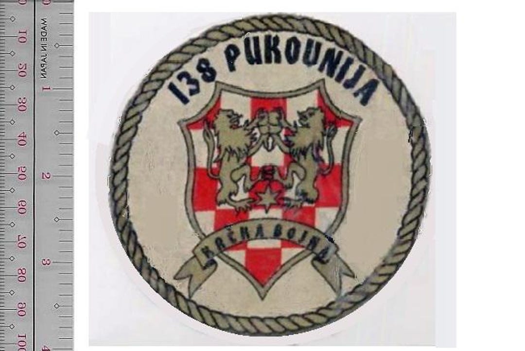 Croatia Croatian Army Bosnia War 138th Home Guard Regimant Pukovnija ...