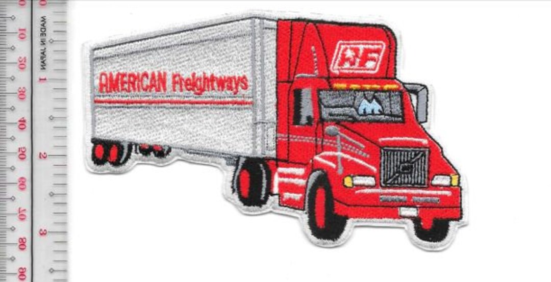 Vintage Trucking American Freightways San Diego California Promo Patch ...