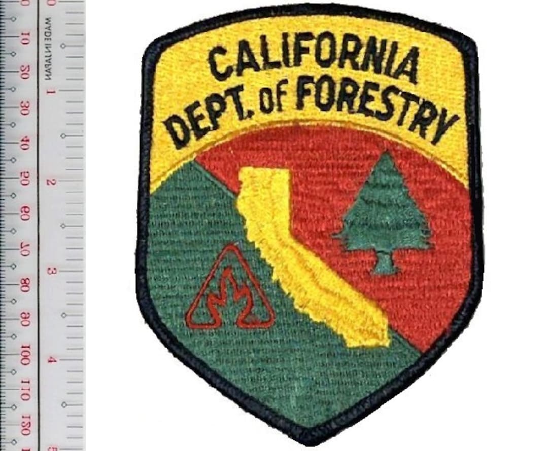 California Department of Forestry 1977 & 1978 CDF Hot Shot Wildland ...