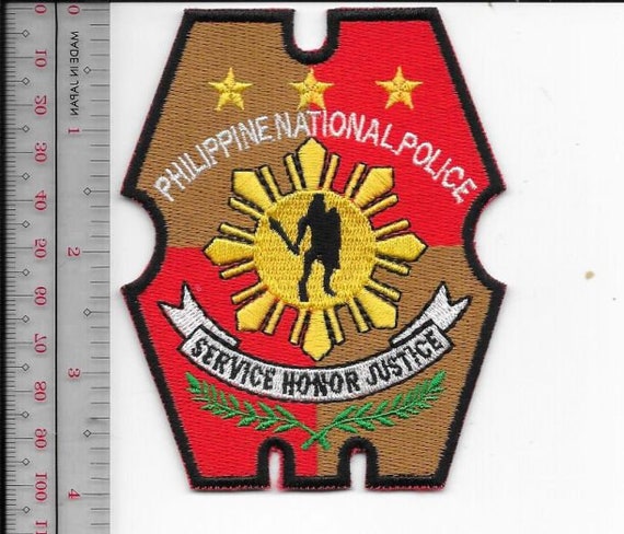 Philippines National Police PNP Shoulder Patch - Etsy