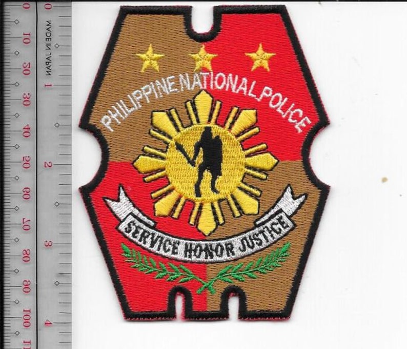 Philippines National Police PNP Shoulder Patch - Etsy