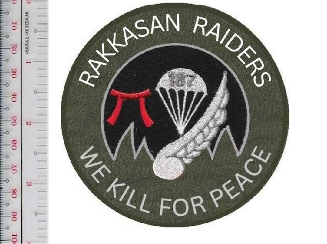 Army Vietnam 101st Airborne Division 187th Infantry Regiment Rakkasan ...