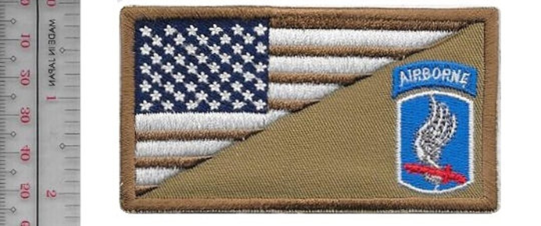 173rd Airborne Infantry Brigade Army Afghanistan Iraq Desert Subdued ...