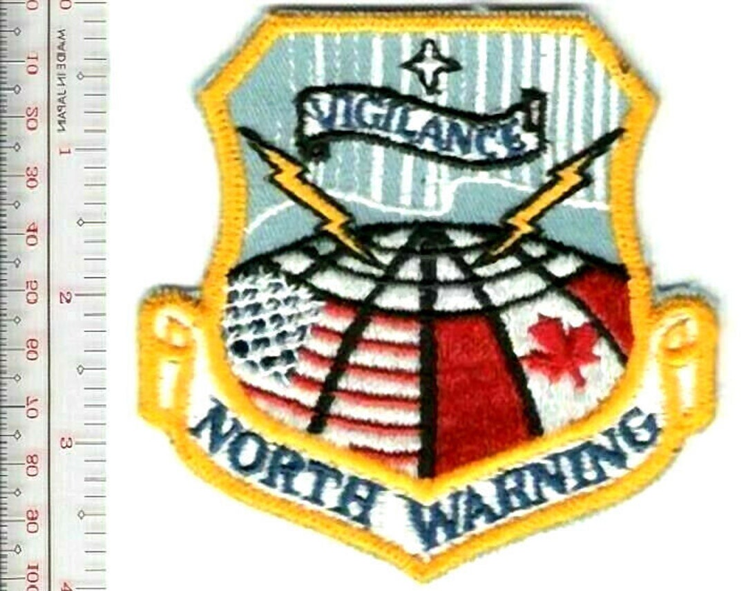 US Air Force USAF Canadian Air Force Dew Line North Warning Patch - Etsy