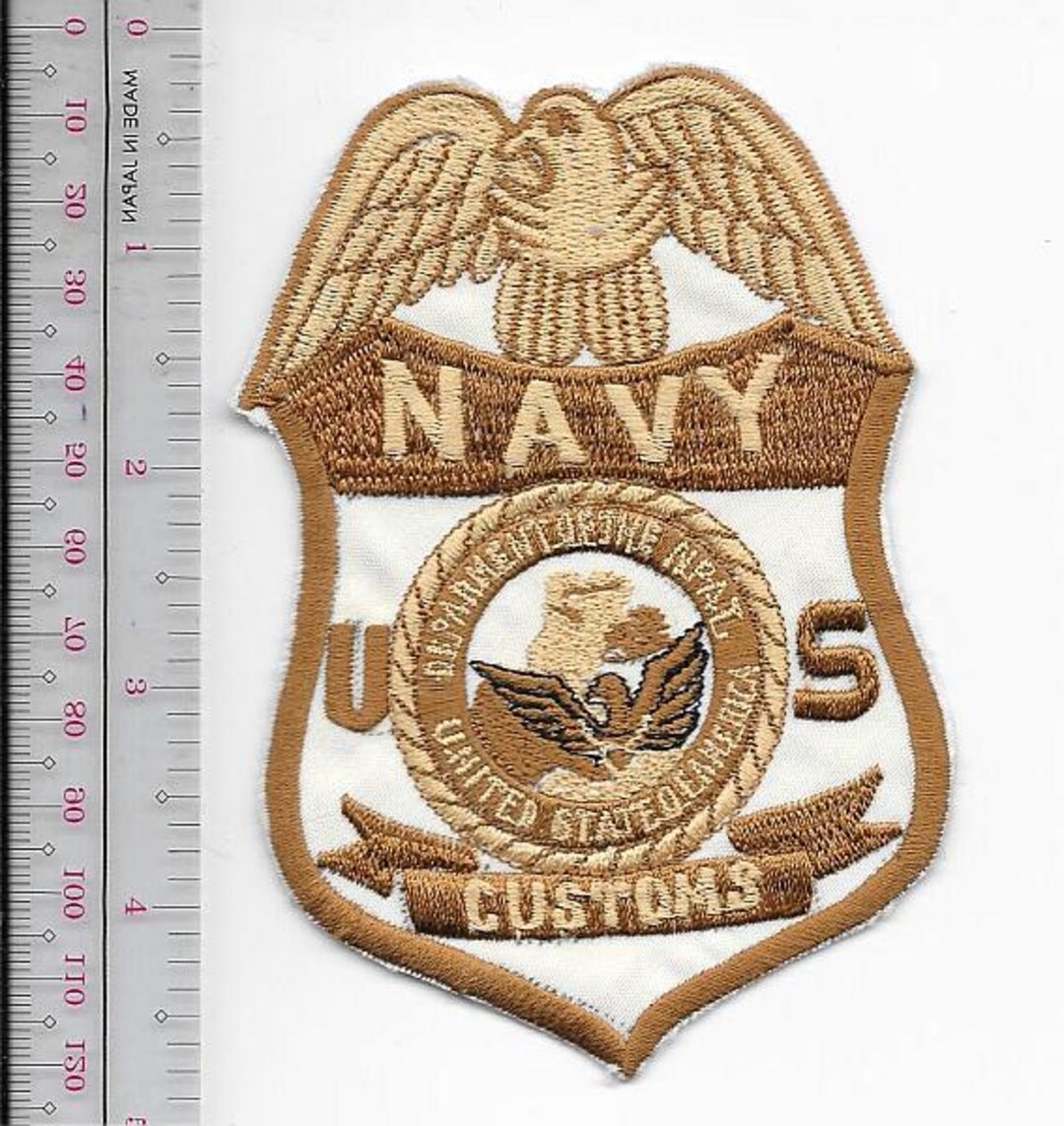 US Navy USN Philippines Custom Officers Subic Bay Naval Base & Sangley ...