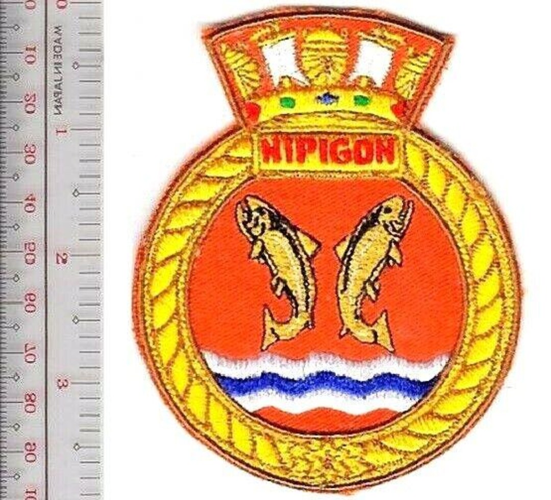 Canada Royal Canadian Navy RCN WWII HMCS Nipigon J154 Destroyer ...