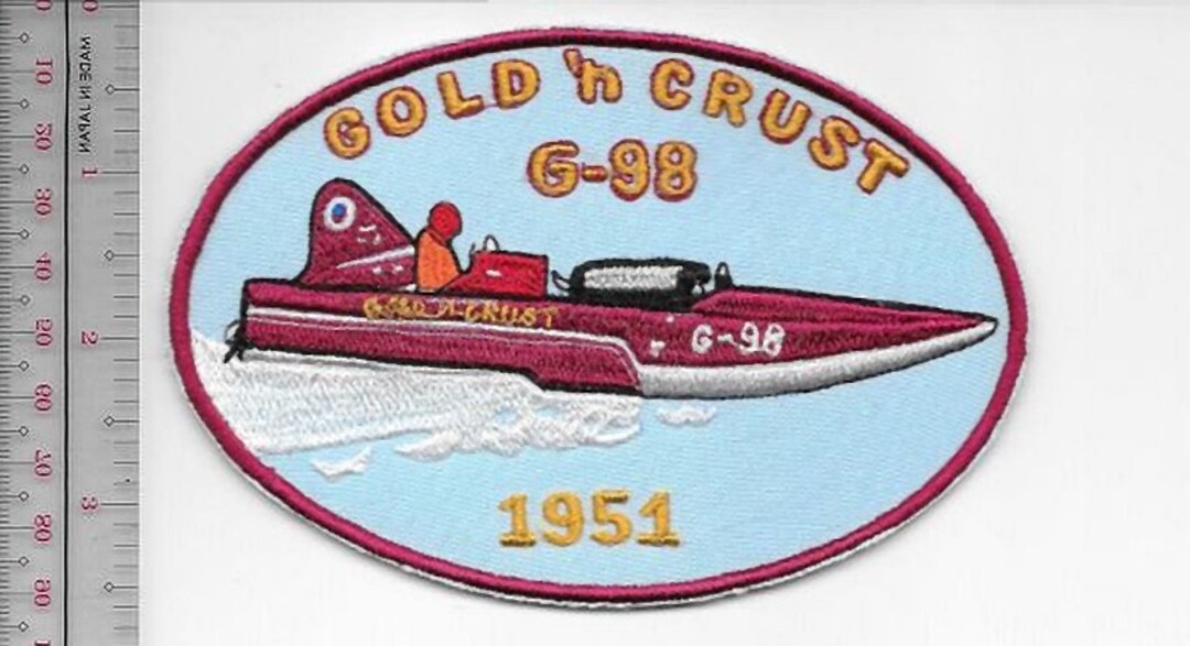 Vintage Hydroplane Miss Gold 'n Crust G-98 1951 Unlimited Class ...