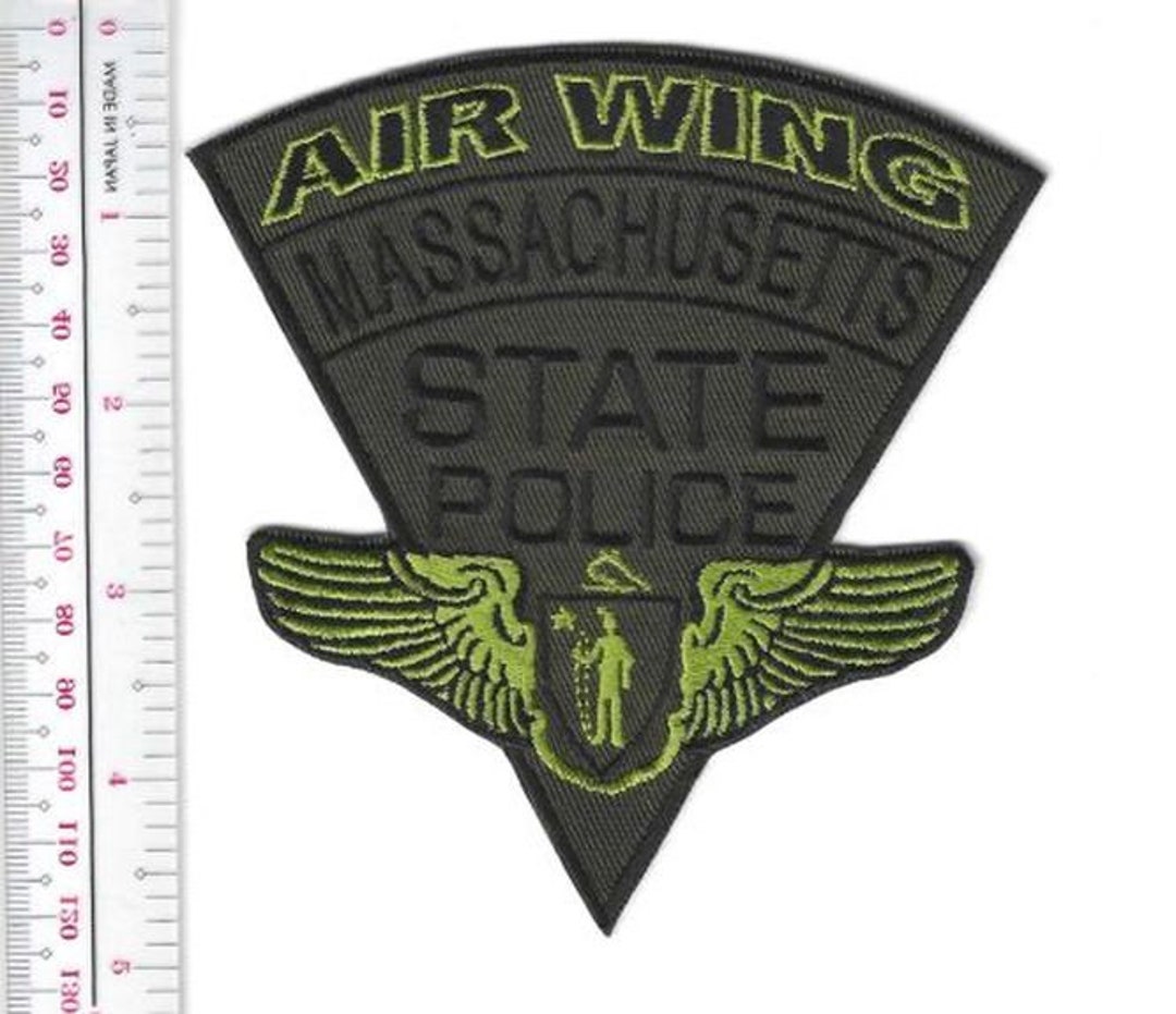 Massachusetts State Police Air Wing Aviation Law Enforcement SAR Patch ...