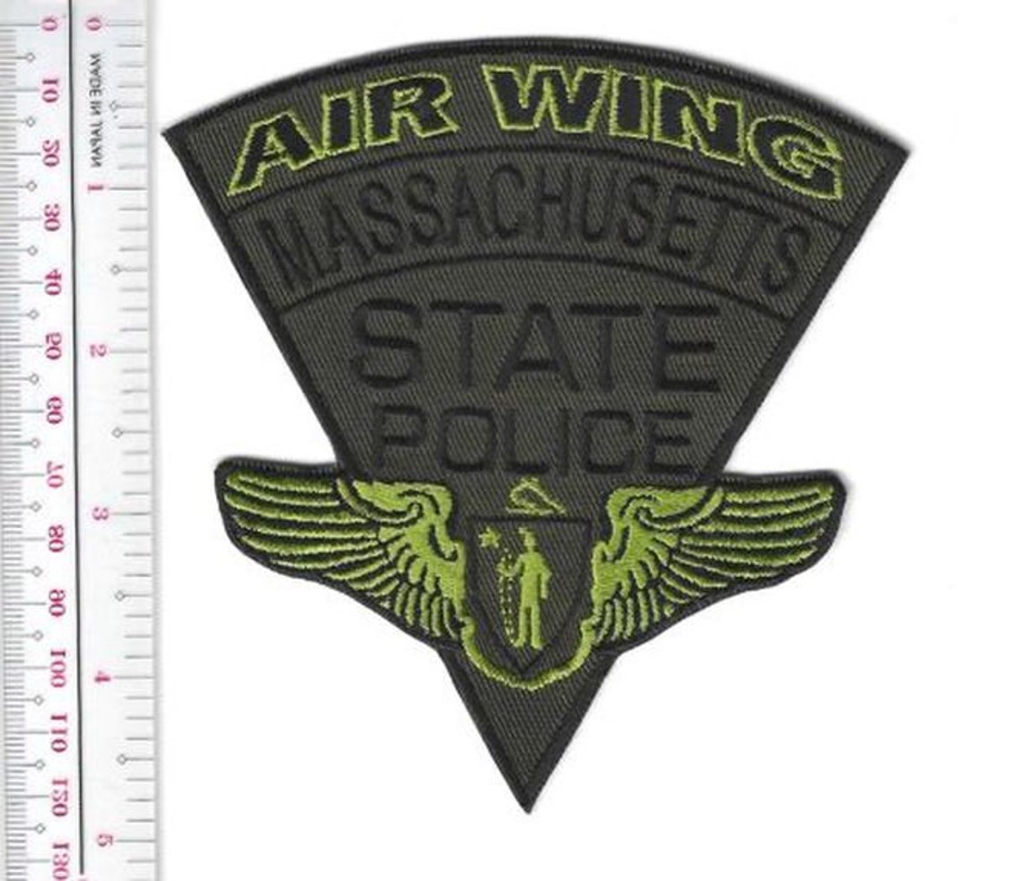 Massachusetts State Police Air Wing Aviation Law Enforcement SAR Patch ...