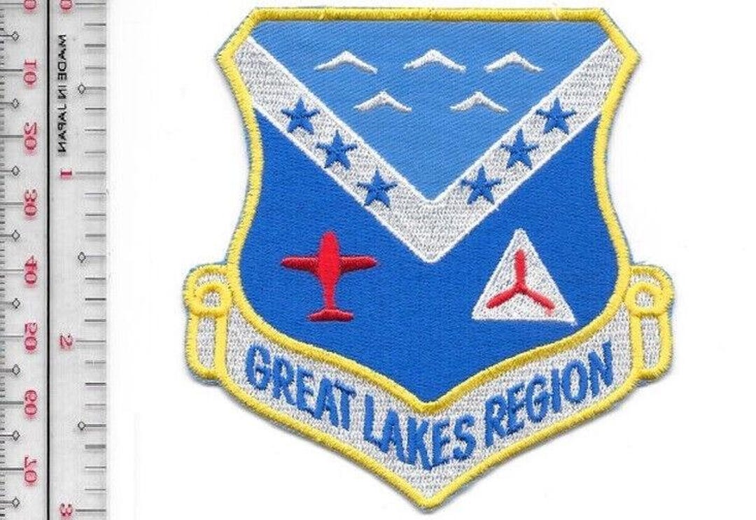 US Civil Air Patrol CAP Great Lakes Region Wing Air Force Auxiliary Sm ...