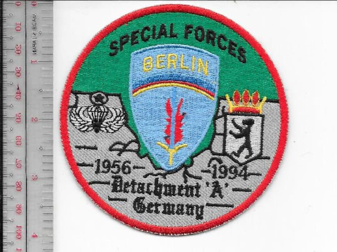 Green Beret Army Germany 10th Special Forces Group Airborne ODA-781 ...