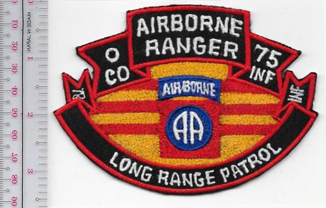 US Army Rangers Vietnam 82nd Airborne Infantry Division O Company 75th ...