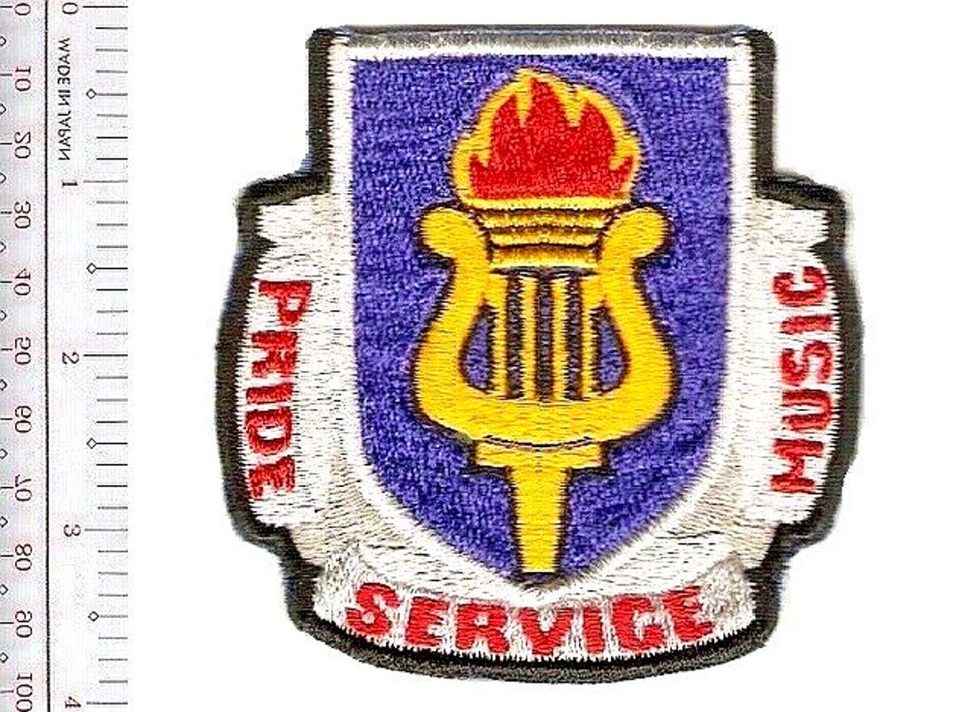 Military Band US Army United States Army Band Unit Crest Patch - Etsy