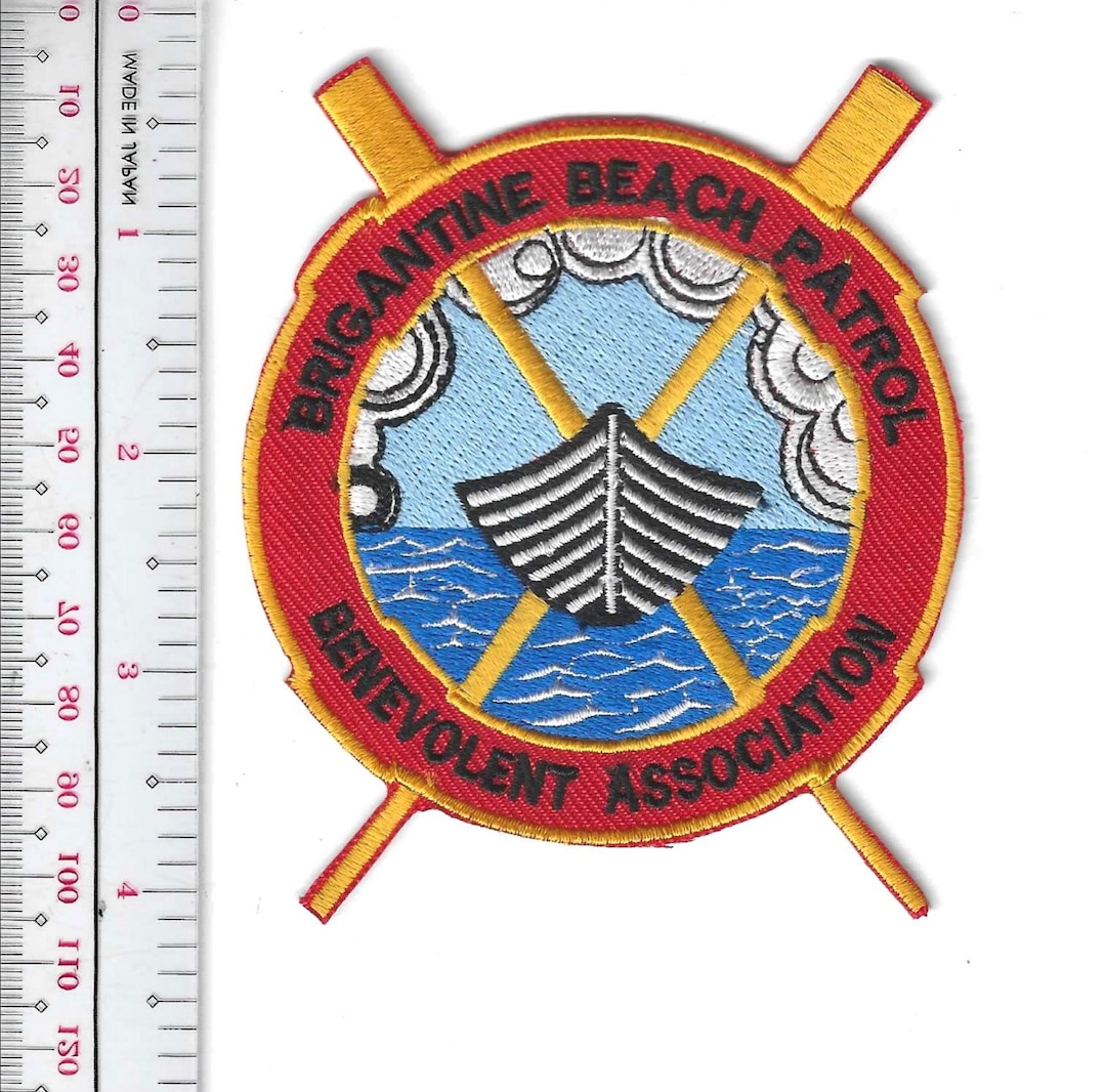 Vintage Surfing Lifeguard Brigantine Beach Patrol Benevolent ...