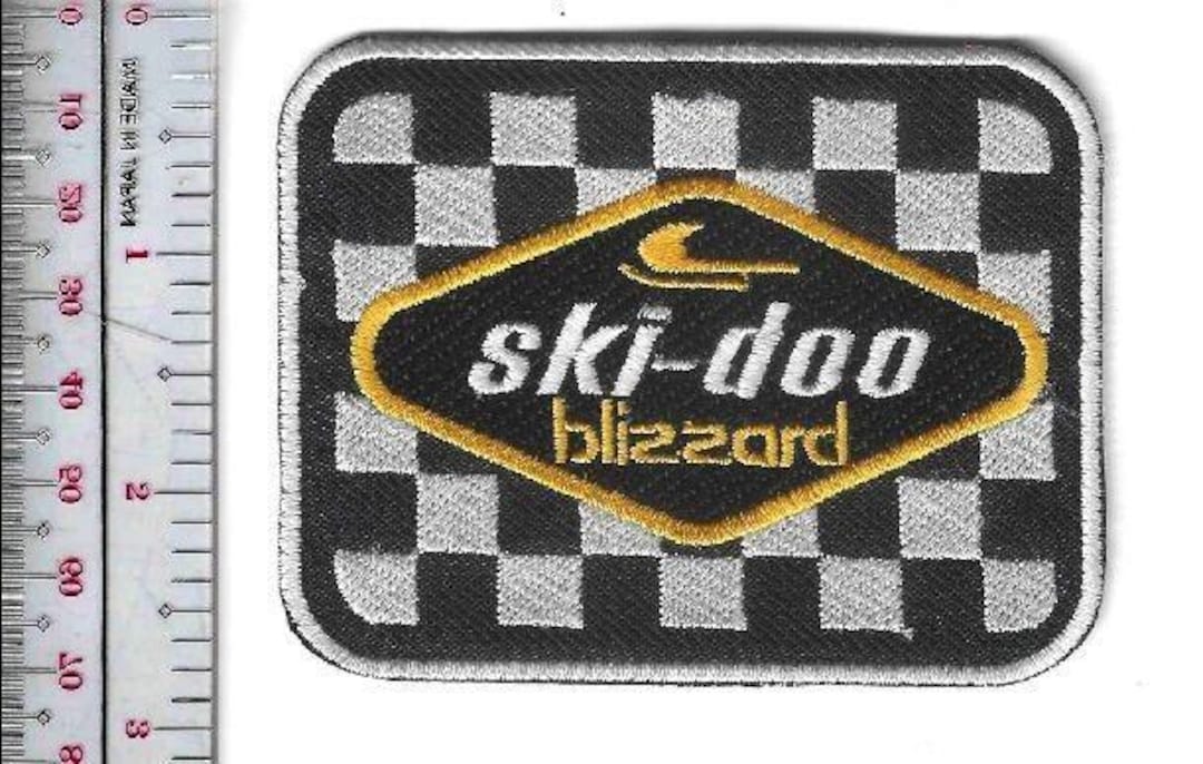 Snowmobile Ski-doo Blizzard Patch - Etsy