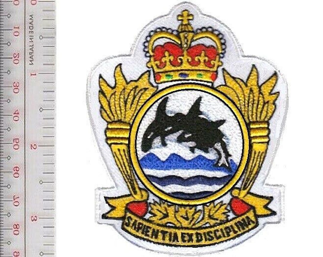 Canada Royal Canadian Navy RCN Forces Pacific Fleet School Esquimalt, BC Patch - Etsy
