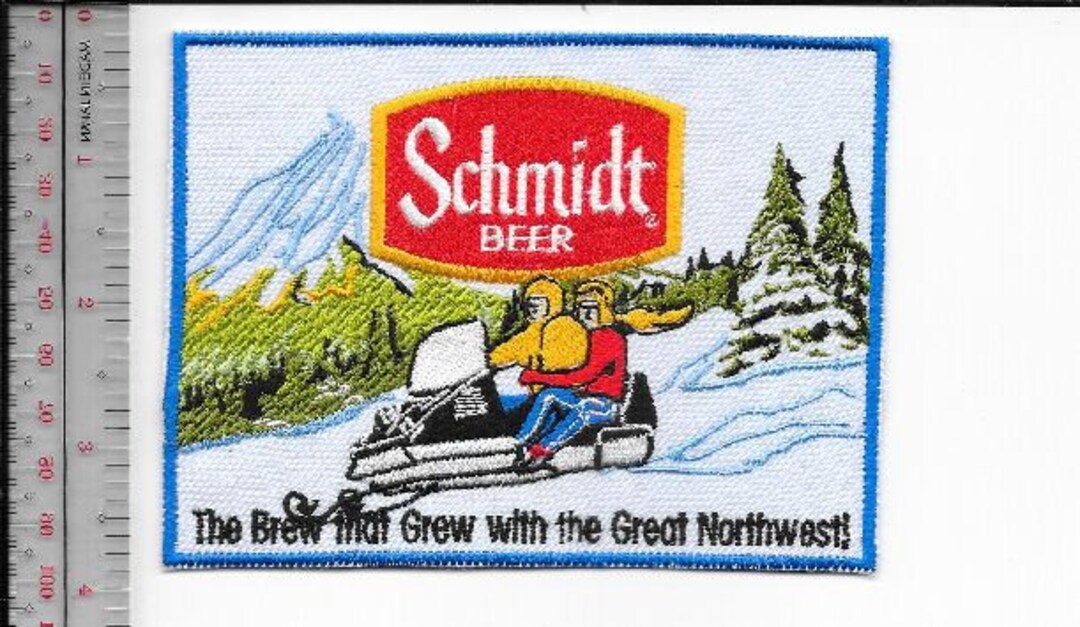 Beer Snowmobile Schmidt Beer 1970 Promo the Brew That Grew With the ...