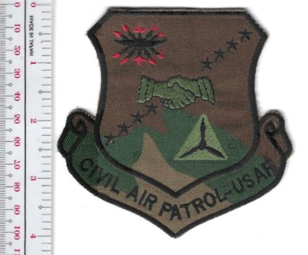 Civil Air Patrol CAP & US Air Force Usaf-aux Collaboration Patch Camo ...