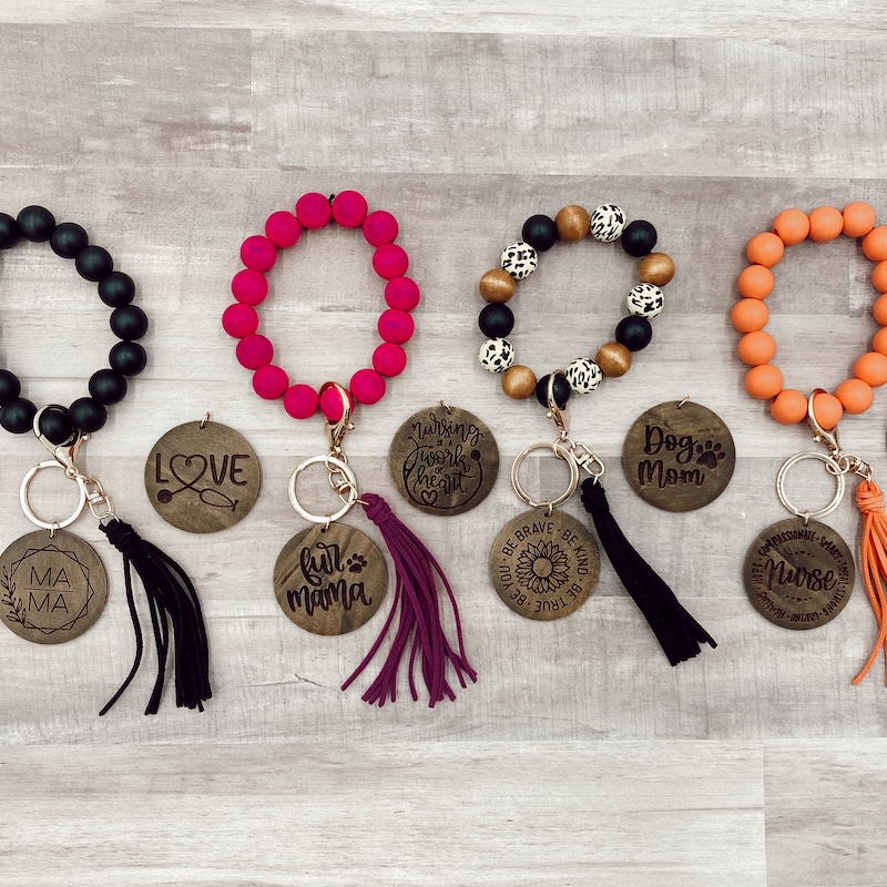 Keychain Bracelet - Etsy
